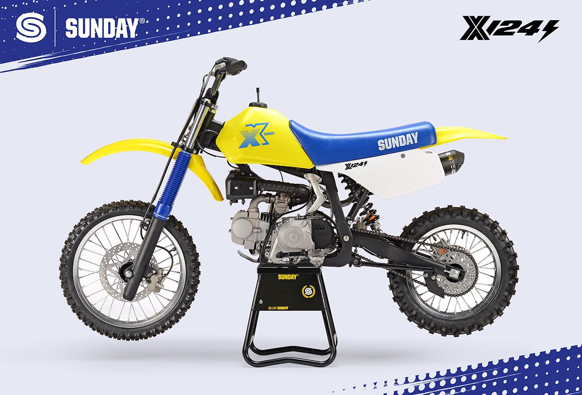 SUNDAY X 124SE - JAUNE 2025 - Site officiel YCF FRANCE - gamme complète ...