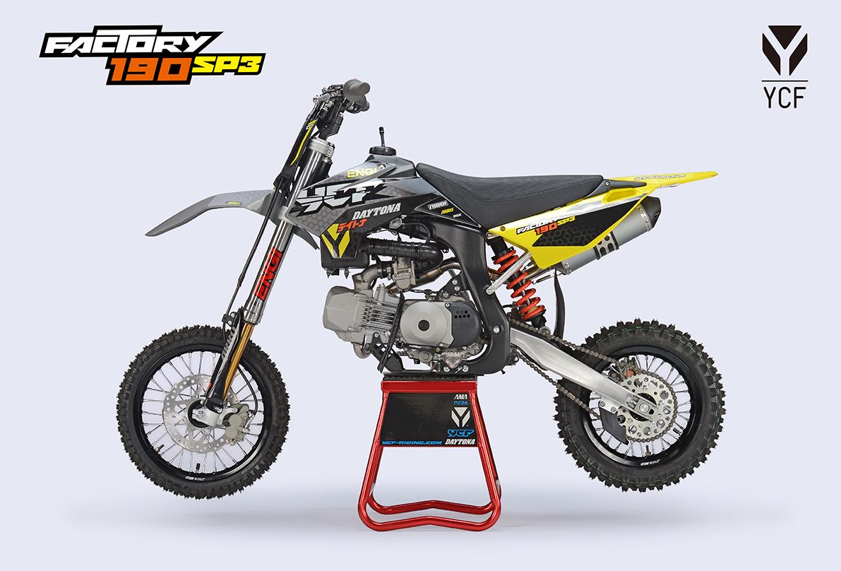 FACTORY 190 SP3 2026 - YCF France - gamme complète Pit Bike, Dirt Bike
